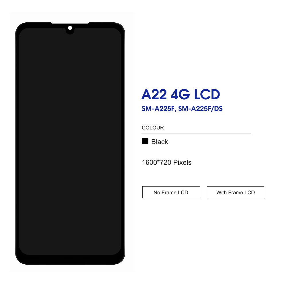 100 Test For Samsung Galaxy A22 4G LCD Display Touch Screen Digitizer ...