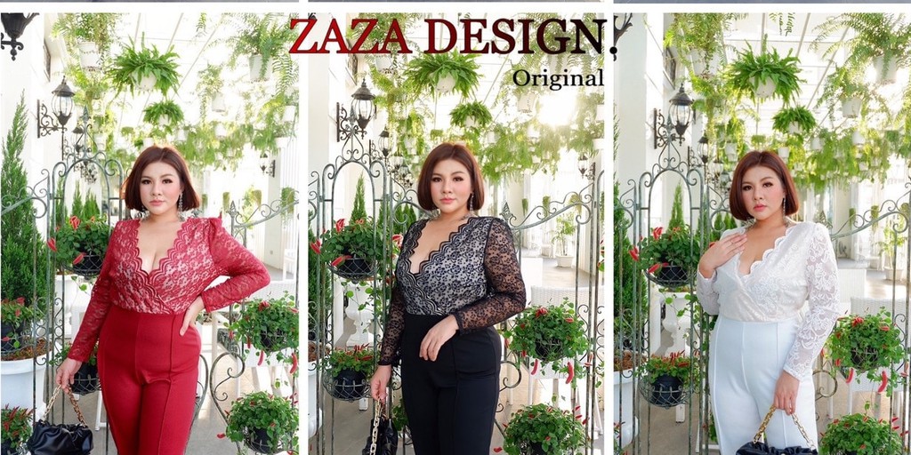 ZAZA Design เสื้อผ้าแฟชั่นสาวอวบ, ร้านค้าออนไลน์ | Shopee Thailand