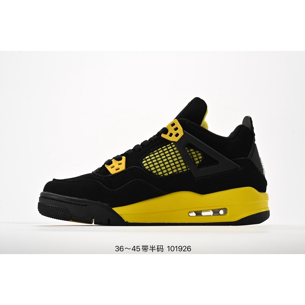 Nike Wmns Air Jordan 4 Retro GS Linen Michael Jordan AJ4 รองเท้ากีฬา ...