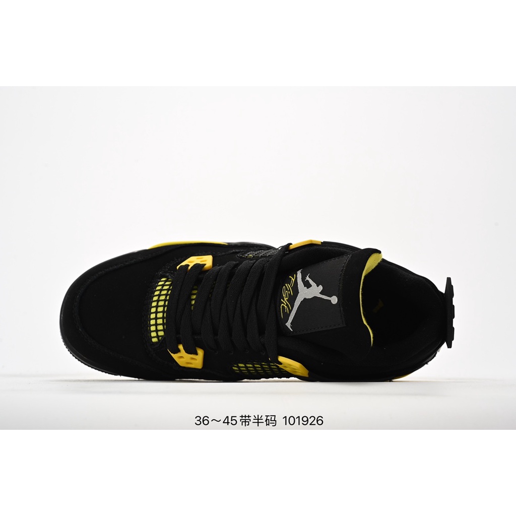 Nike Wmns Air Jordan 4 Retro GS Linen Michael Jordan AJ4 รองเท้ากีฬา ...