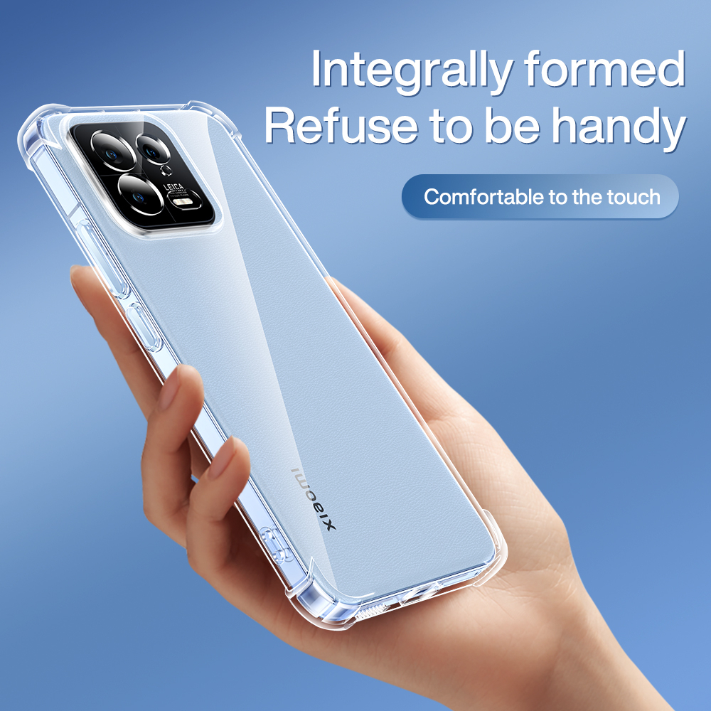 SmartDevil เคสโทรศัพท์ใส ตัวป้องกันโทรศัพท์ สําหรับ Xiaomi 1313Pro ถุงลมนิรภัย เคสนิ่ม กันตก ...