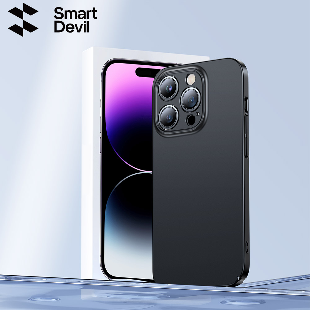 SmartDevil เคสโทรศัพท์มือถือ ผิวด้าน กันรอยนิ้วมือ ป้องกันเลนส์กล้อง ลายปีศาจ สําหรับ iphone 14 ...