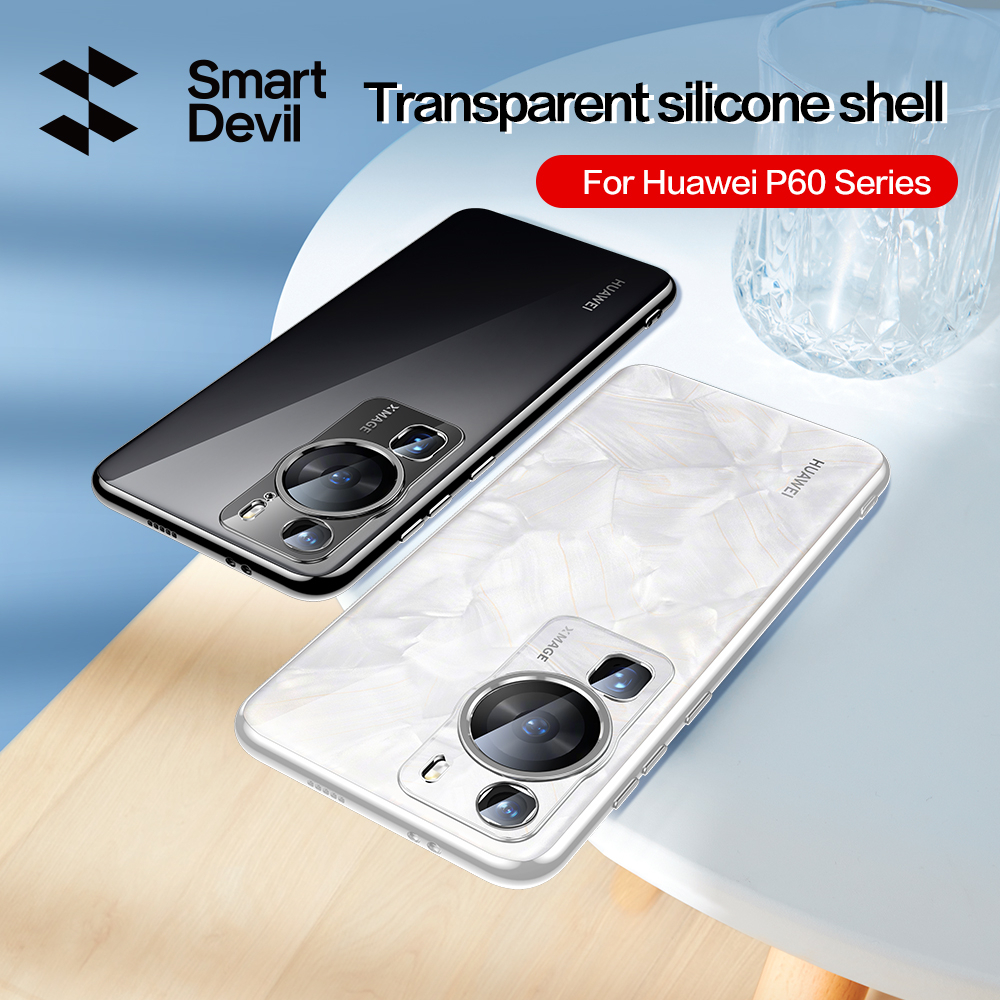 SmartDevil เคสโทรศัพท์ใส ตัวป้องกันโทรศัพท์ สําหรับ Xiaomi 1313Pro ถุงลมนิรภัย เคสนิ่ม กันตก ...