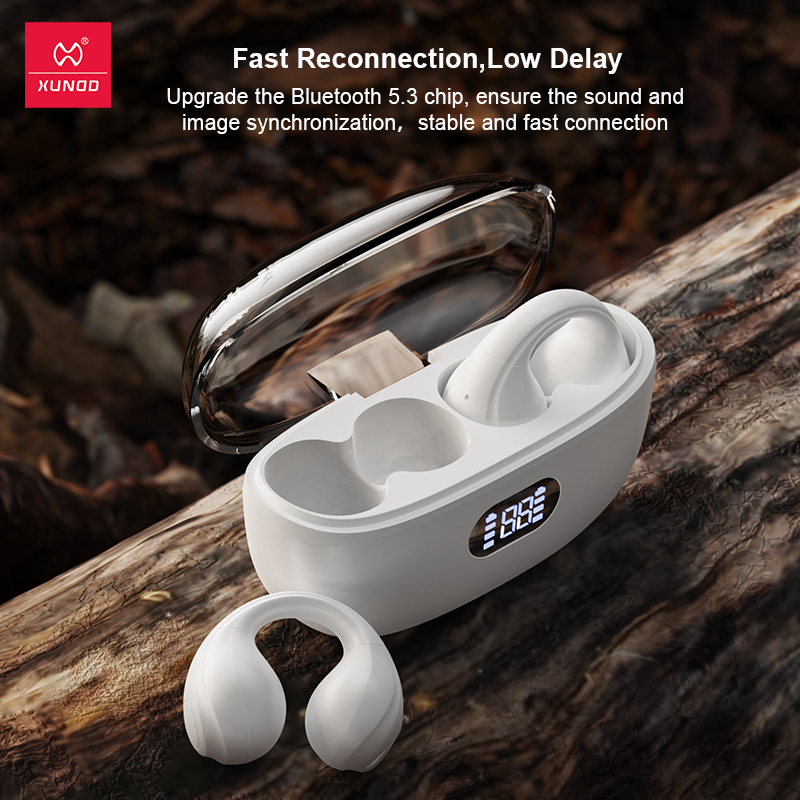 Xundd X18 TWS หูฟังบลูทูธไร้สาย หน้าจอดิจิทัล Type-C แบตเตอรี่ความจุสูง ...