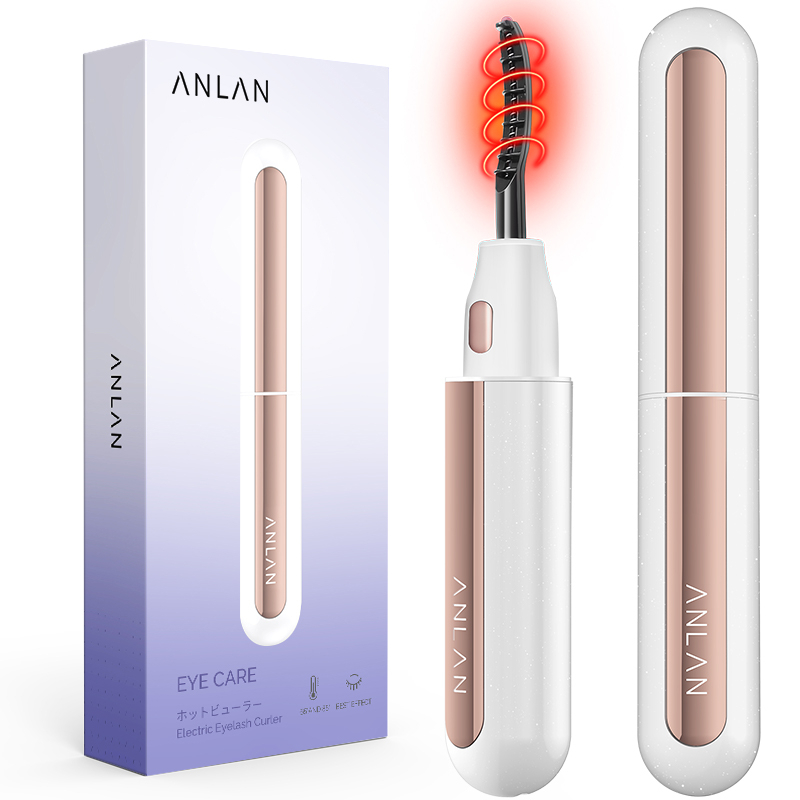 ANLAN เครื่องดัดขนตาไฟฟ้า ที่ดัดขนตาไฟฟ้า ปรับอุณหภูมิได้ ชาร์จได้ ทําความร้อนเร็ว ปรับอุณหภูมิ ...