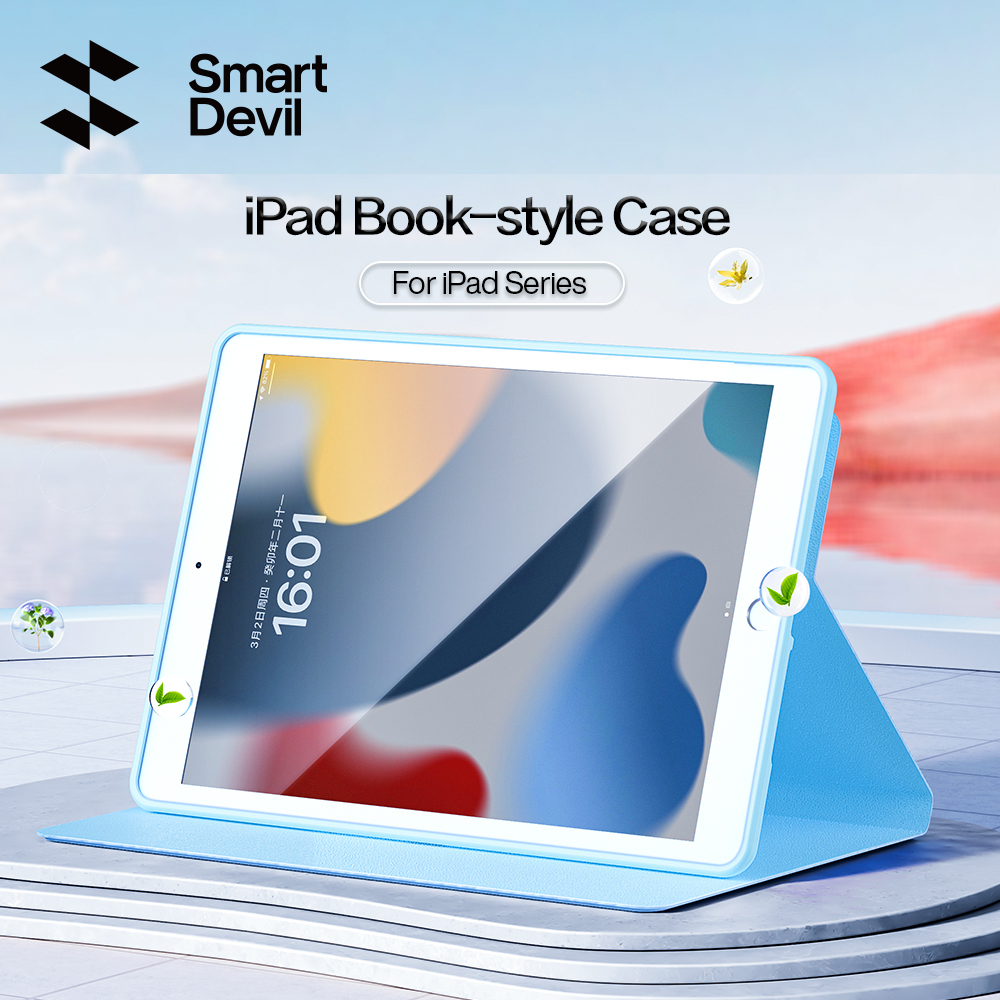 SmartDevil เคสแม่เหล็ก กันกระแทก พร้อมช่องใส่ปากกา สําหรับ iPad 7 8 9th iPad 2022 - smartdevil ...