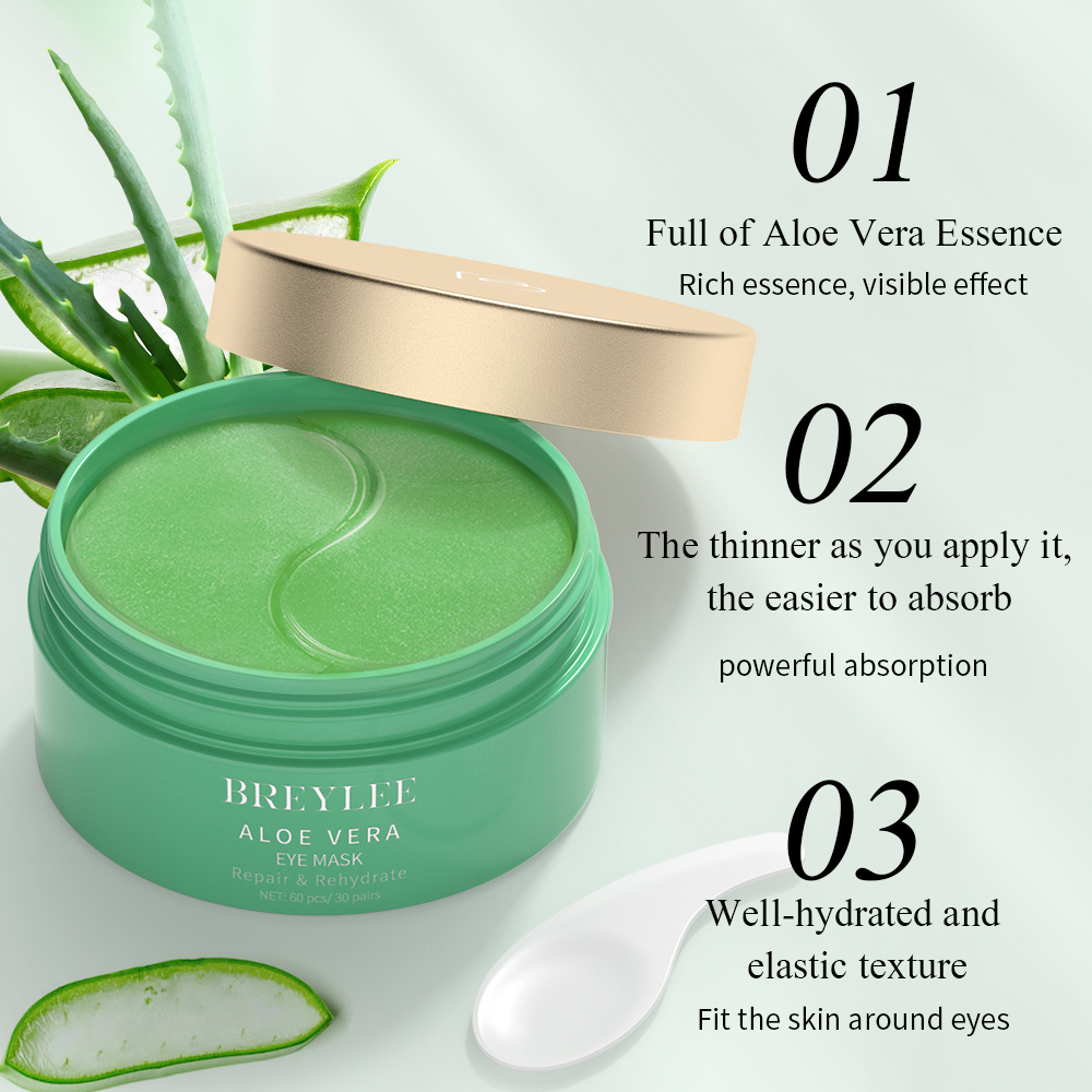 BREYLEE FDA Pomegranate Eye Mask 60pcs ทับทิม มาส์กใต้ตา มาส์กไวท์เทน ...