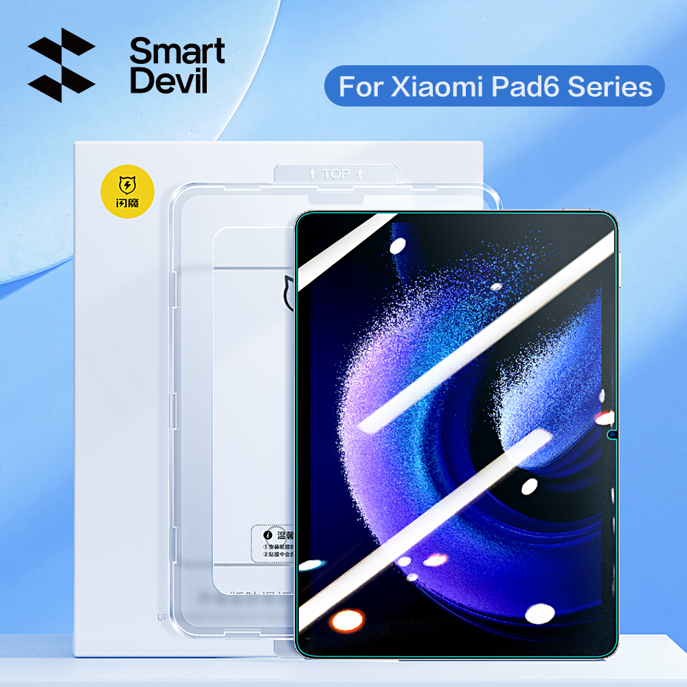 SmartDevil ฟิล์มกระจกนิรภัยกันรอยหน้าจอ HD แบบเต็มจอ สําหรับ Xiaomi Pad ...