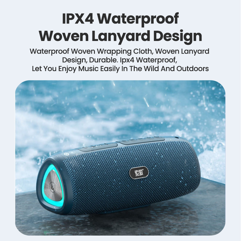 Soaiy S36 ลําโพงบลูทูธ 20W เสียงเบสหนัก เชื่อมต่อ TWS รองรับการ์ด TF AUX โหมดวิทยุ สําหรับ ...