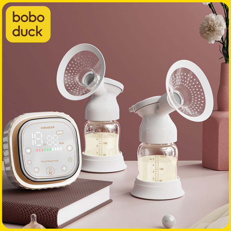 Boboduck เครื่องปั๊มนมไฟฟ้า เกรดโรงพยาบาล 12 เกียร์ F5077 - boboduck.th - ThaiPick