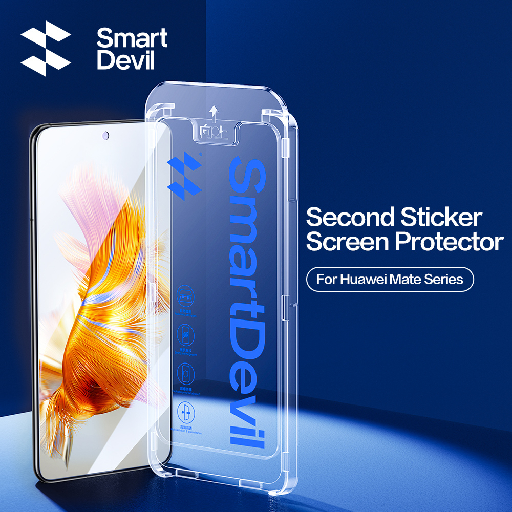 Smartdevil ฟิล์มกระจกนิรภัย HD ป้องกันรอยนิ้วมือ กันระเบิด สําหรับ Huawei Mate50 - smartdevil ...