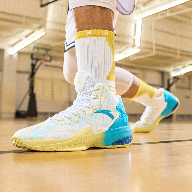 Anta KT FIRE Klay Thompson รองเท้าผ้าใบลําลอง สําหรับผู้ชาย เหมาะกับการ ...