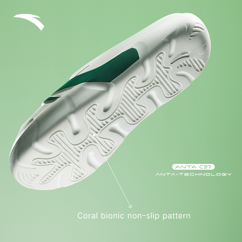Anta C37 รองเท้าแตะชายหาด พื้นนิ่ม กันลื่น ทนต่อการสึกหรอ สําหรับผู้ชาย 112338511 - antaofficial ...