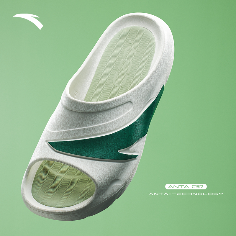 Anta C37 รองเท้าแตะชายหาด พื้นนิ่ม กันลื่น ทนต่อการสึกหรอ สําหรับผู้ชาย 112338511 - antaofficial ...