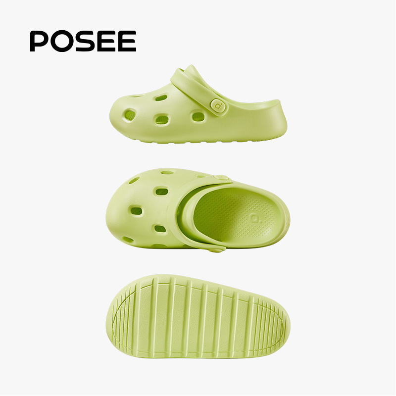 POSEE BEAN Croc-style รองเท้าหัวโต รองเท้าหัวโต รัดส้นหัวโต รองเท้าแตะ ...