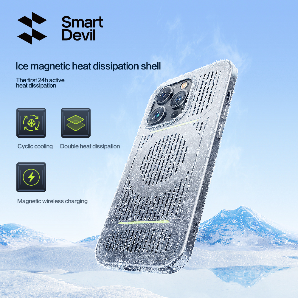 SmartDevil เคสโทรศัพท์มือถือ ป้องกันกระแทก ระบายอากาศได้ดี ลายปีศาจ สําหรับ Iphone 14Pro 13 ...