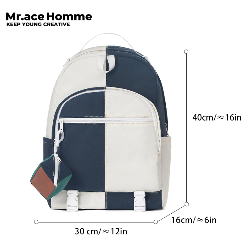 Mr.ace Homme Class Time Series backpack กระเป๋าเป้สะพายหลัง กันน้ํา ...