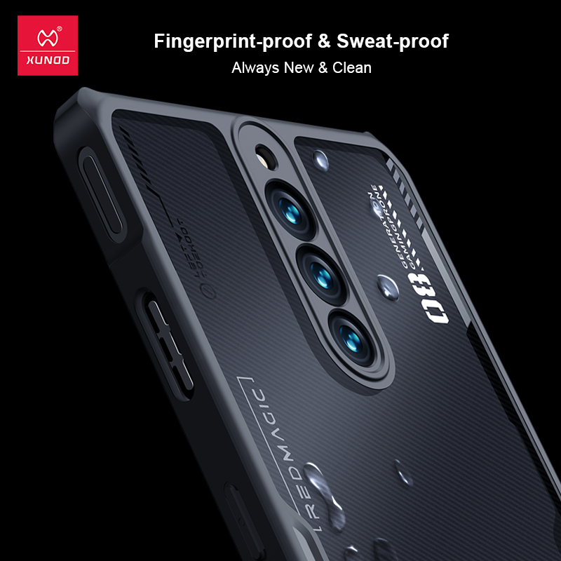 Red Magic 8 Pro8 Pro Plus Xundd เคสโทรศัพท์ ป้องกันลายนิ้วมือ ใส ฝาหลัง ...