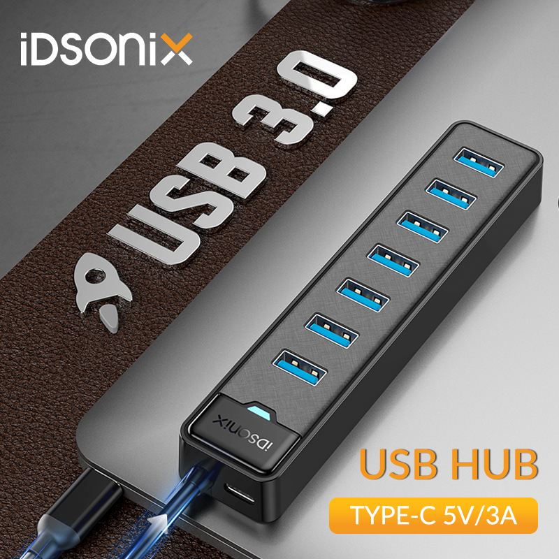 iDsonix อะแดปเตอร์ฮับ USB 3.0 Type C 5Gbps ความเร็วสูง สําหรับ Macbook ...