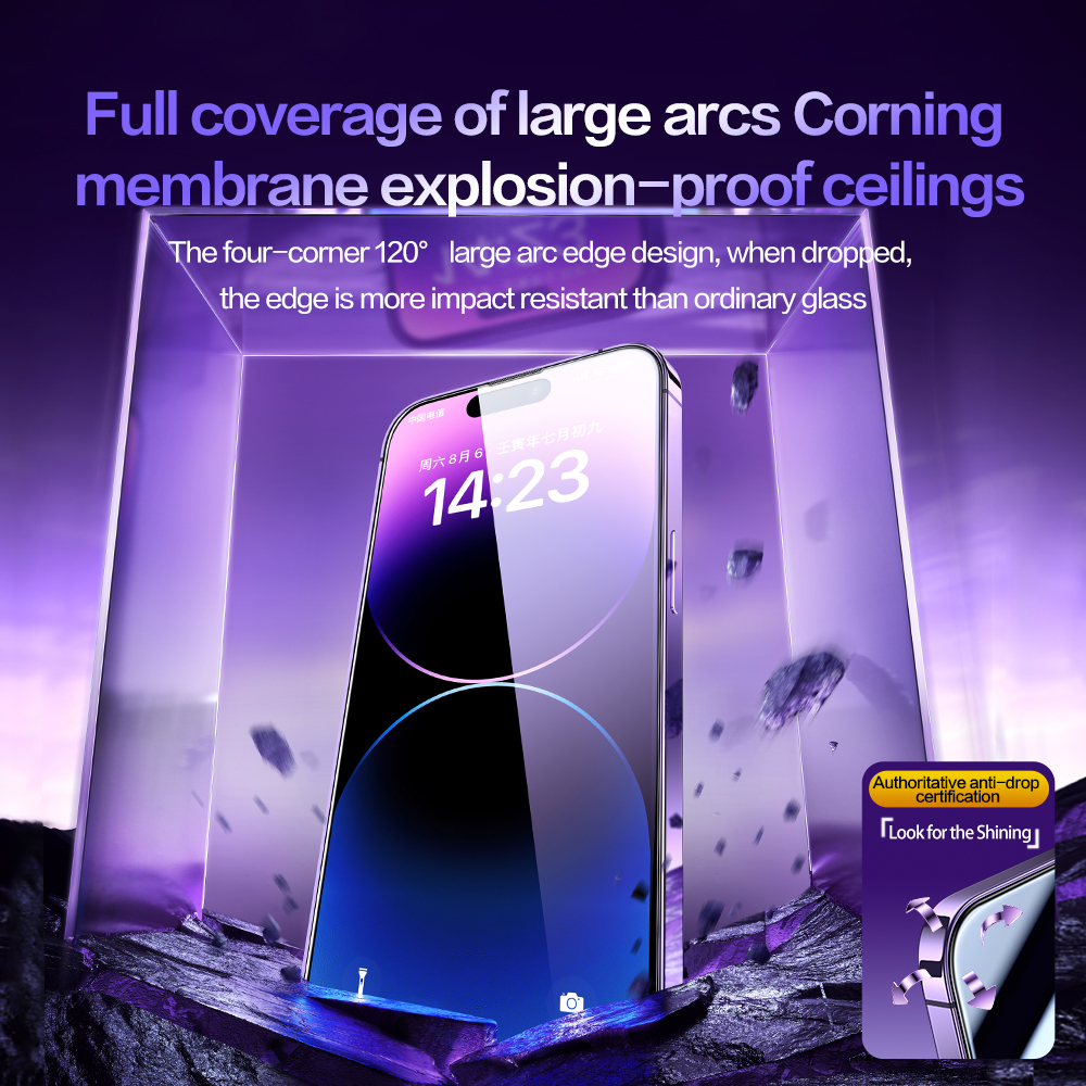 SmartDevil Second Stick กระจกนิรภัยกันฝุ่น แบบเต็มจอ สําหรับ iPhone 12 13 14 Series - smartdevil ...