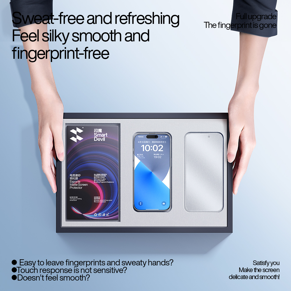 Smartdevil ฟิล์มกระจกนิรภัย เนื้อแมตต์ ป้องกันหน้าจอ สําหรับ iPhone 13 14 Series - smartdevil ...