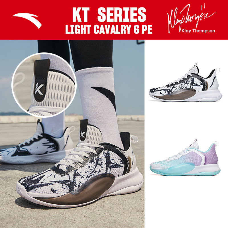 Anta KT6 Light Cavalry 6 รองเท้ากีฬา รองเท้าบาสเก็ตบอล ระบายอากาศ กันการสึกหรอ สําหรับผู้ชาย ...