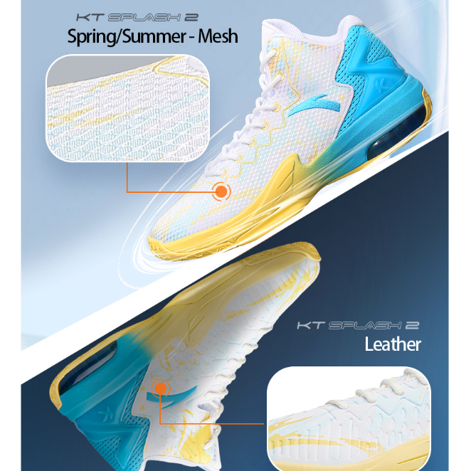 Anta KT FIRE Klay Thompson รองเท้าผ้าใบลําลอง สําหรับผู้ชาย เหมาะกับการ ...