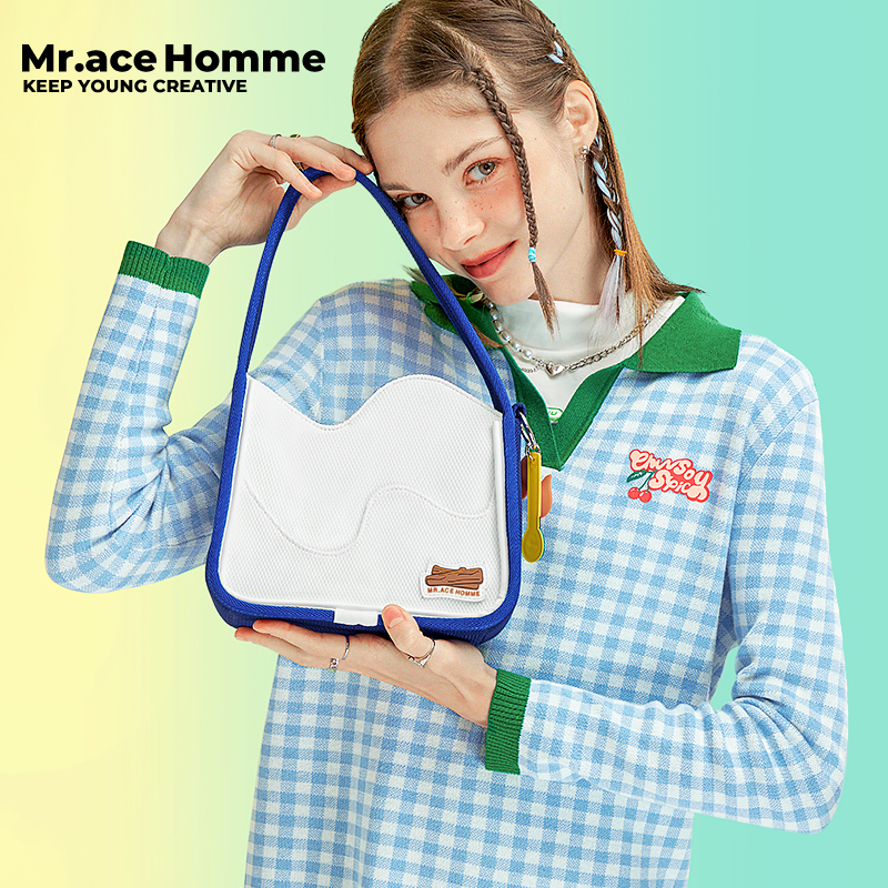 Mr. ace Homme Handbag กระเป๋าถือ กระเป๋าสะพายไหล่ อเนกประสงค์ สําหรับ ...
