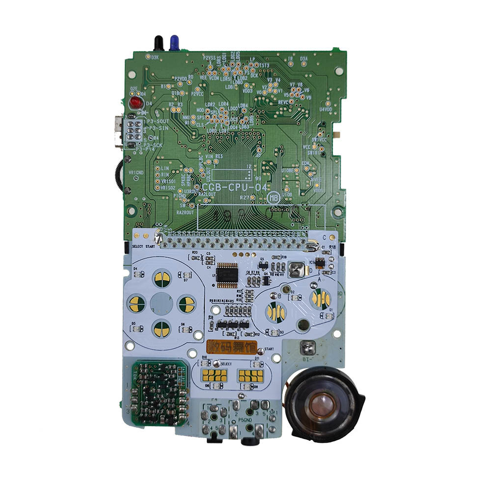 ชุดไฟ LED ปุ่ม GBC สำหรับ Gameboy Color Gaming Console ส่วนประกอบแสง ...