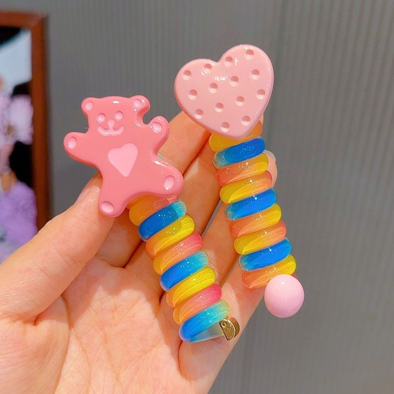 ใหม่ ยางรัดผม แบบยืดหยุ่นสูง สไตล์เกาหลี ทนทาน สําหรับมัดผมหางม้า ...