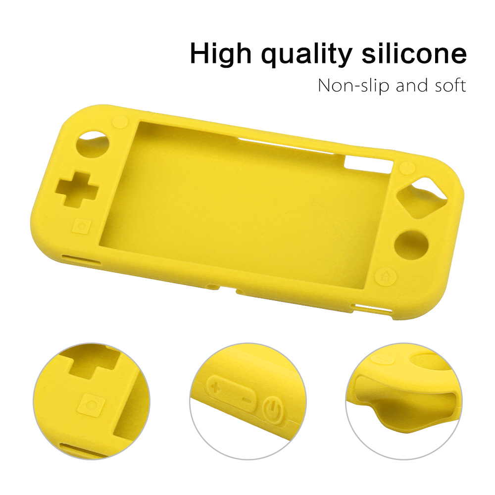 เคสซิลิโคนเจล ป้องกันรอย แบบเรียบง่าย สําหรับ Nintendo switch lite ...