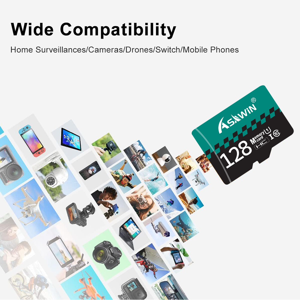Asawin การ์ดหน่วยความจํา Micro SD Class 10 FAST 64GB 128GB 32GB 16GB ...
