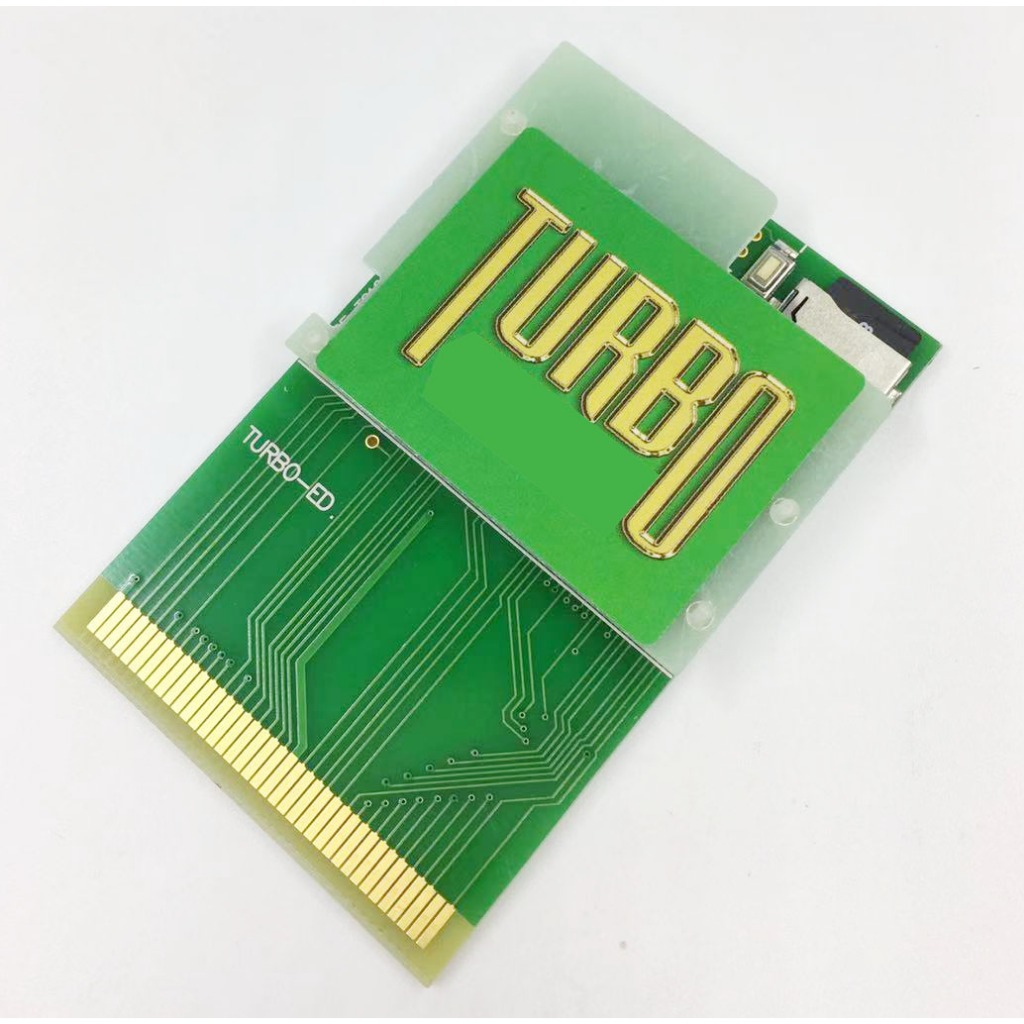 การ์ดเกมคอนโซลเครื่องยนต์ PCE TURBO 600 IN 1 รองรับมือถือ everdrive ...