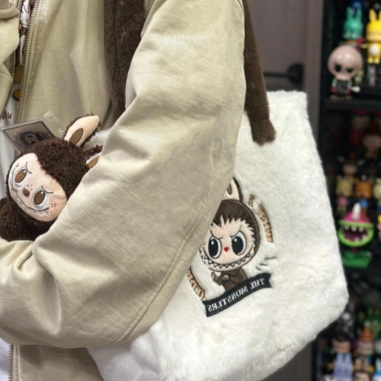 QIANLUO สินค้าใหม่ Pop Mart Labubu กระเป๋าสะพายข้าง 2024 NEW คุณภาพดี ...