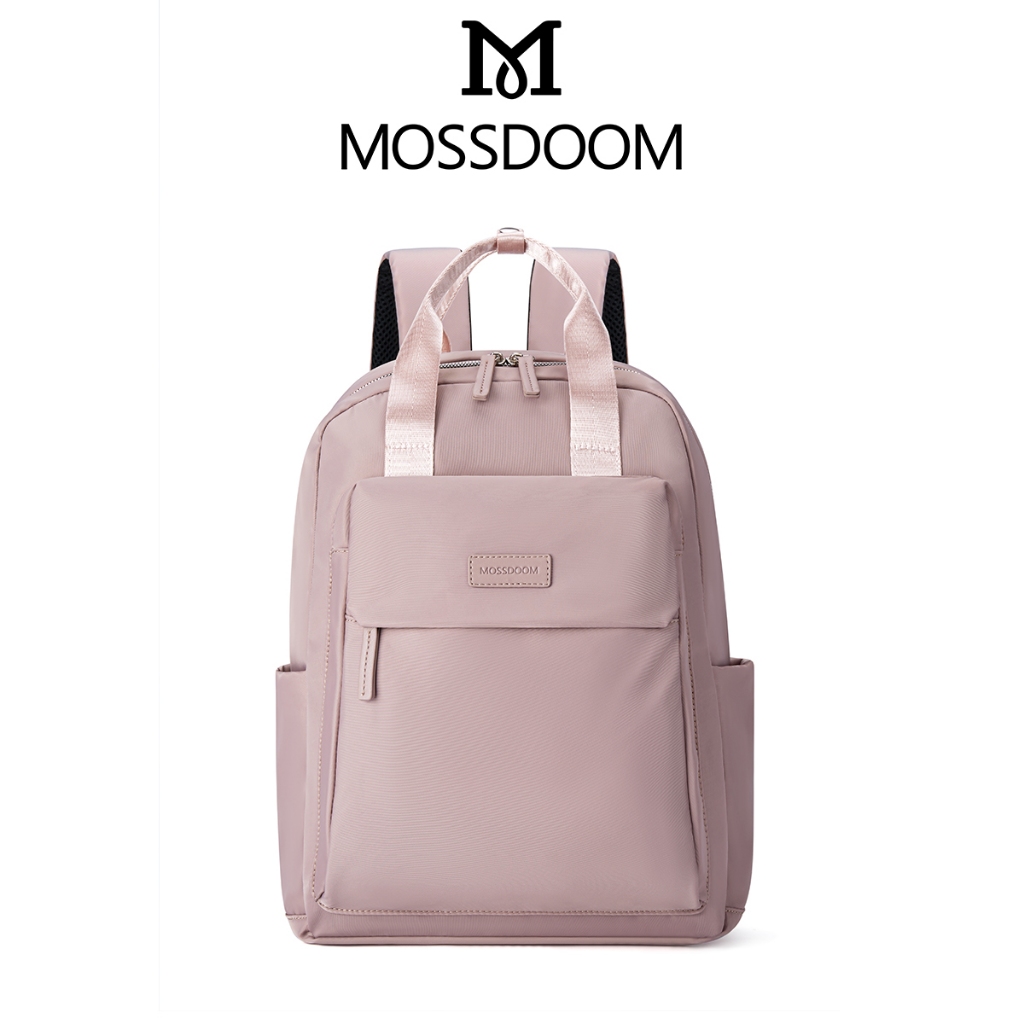 MOSSDOOM กระเป๋าเป้สะพายหลังผู้หญิงสไตล์วิทยาเขตความจุขนาดใหญ่ ...