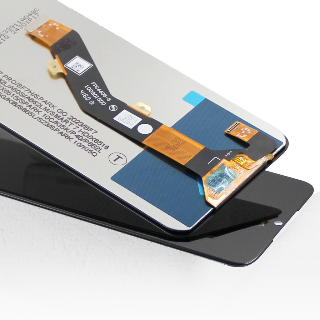 6.6 คุณภาพสูงสําหรับ Tecno Spark 10C KI5k KI5m หน ้ าจอ LCD พร ้ อมหน ้ ...