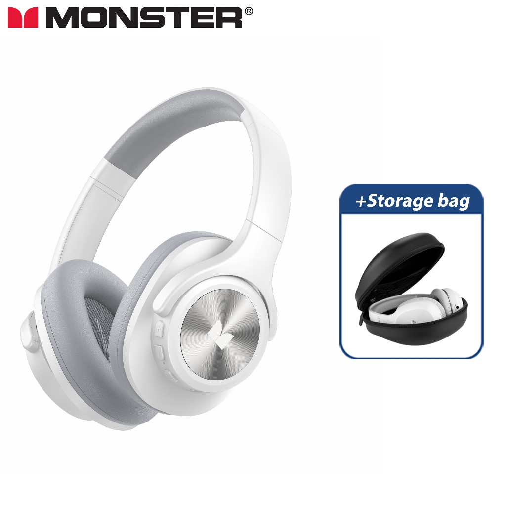 Monster MISSION 200 หูฟังบลูทูธ Bluetooth 5.3 3EQ Noise Reduction ...