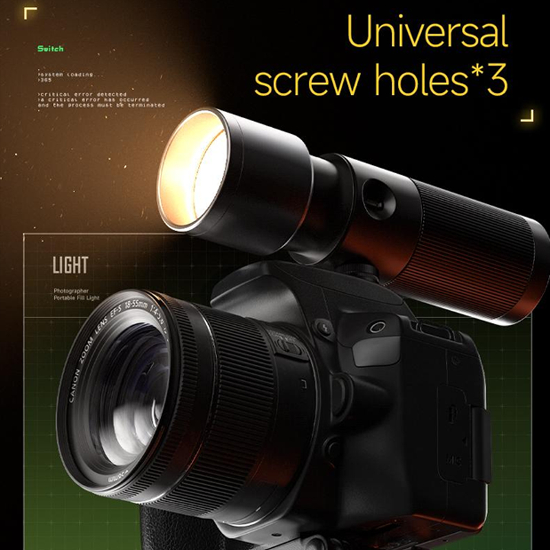 Photoolex เปิดตัวใหม่อย่างเป็นทางการชุดไฟฉายถ่ายภาพสี่สี 10W ...