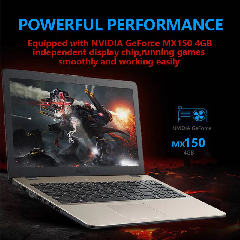 ASUS laptop / 8th generation processor /I7-8550-4 core / 8 threads ...