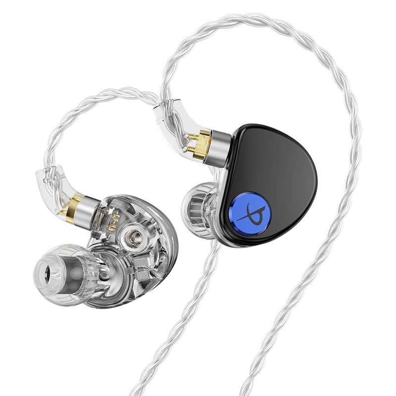 Trn V90 Pro หูฟังชนิดใส่ในหู 2DD + 4BA ไดร์เวอร์ HiFi Bass IEM ชุดหูฟัง ...