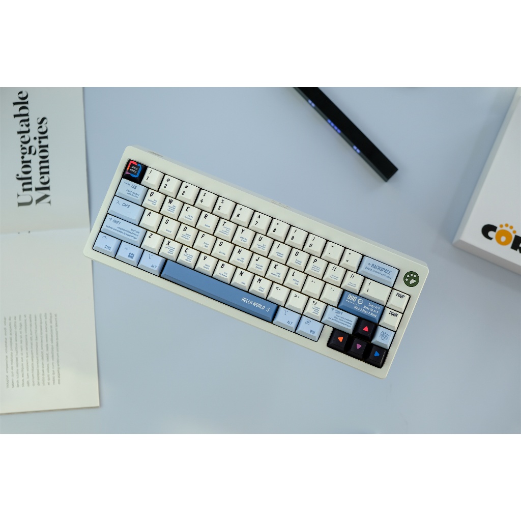 Gmk Programmer Keycaps 129 คีย์ PBT Cherry Profile DYE-SUB ส่วนบุคคล ...