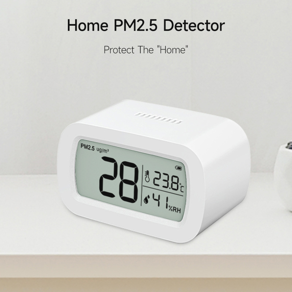 อัพเกรดใหม่???? Haptime วัด PM2.5 Detector เครื่องวัดฝุ่น พร้อมจอแสดงผล LED เซนเซอร์อุณหภูมิ และ ...