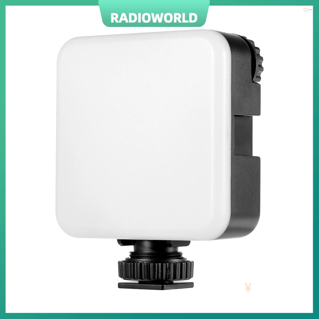 พร้อมส่ง Andoer KM-72A ไฟวิดีโอ LED RGB หรี่แสงได้ ขนาดเล็ก 6W แบตเตอรี่ในตัว 2000mAh พร้อมขา ...