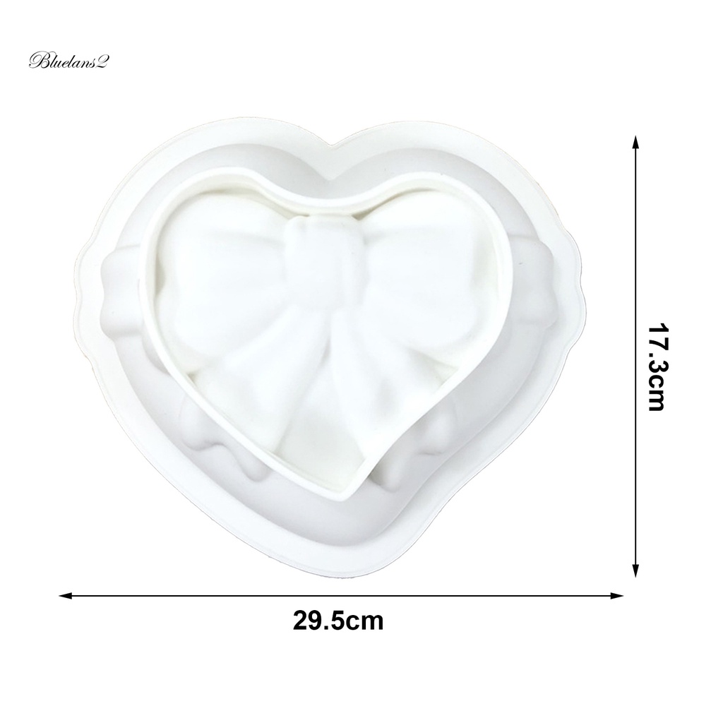 Blue2 แม่พิมพ์ซิลิโคนรูปหัวใจสําหรับทําเค้ก - bluelans2.th - ThaiPick