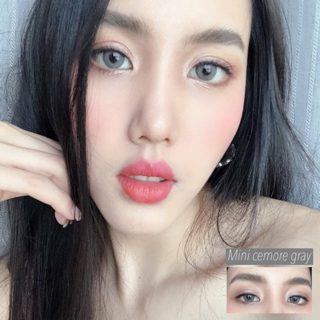 คอนแทคเลนส์ ขนาดมินิGrayMini Cemore (Kitty kawaii) - bigeyebybellies - ThaiPick