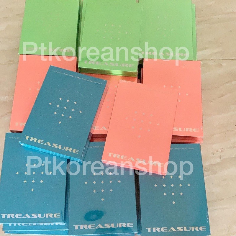 TREASURE พร้อมส่ง อัลบั้ม TREASURE 1st ALBUMTHE FIRST STEP TREASURE ...