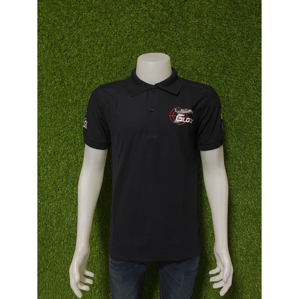 เสื้อโปโลปักปืนGLOCK ผู้ชายงานปักอย่างดี เนื้อผ้านิ่มใส่สบายมาก 7สี ...