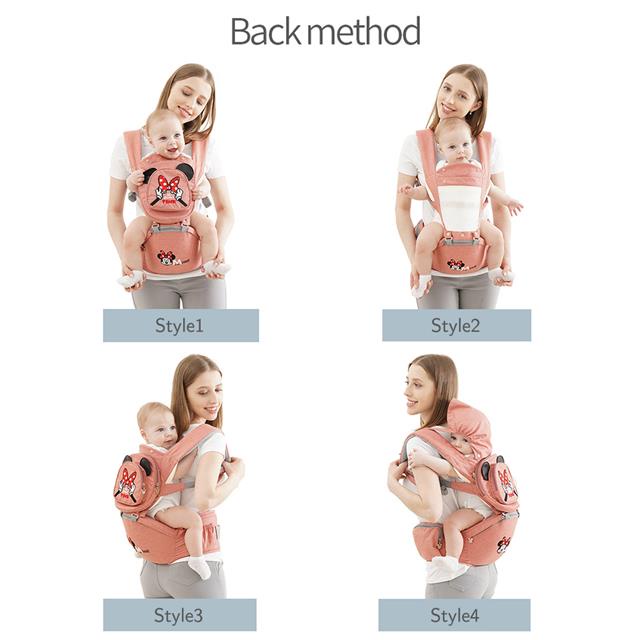Disney Baby Carrier Ergonomic Toddler Backpack Hip Seat For Newborn ...