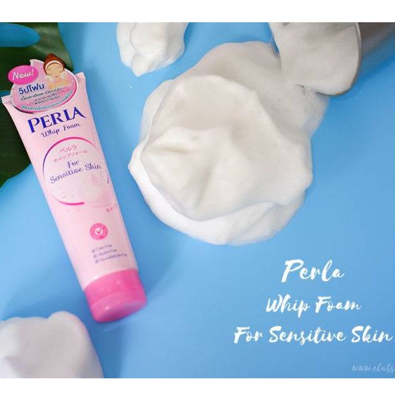 Perla Whip Foam for Sensitive Skin 80g - miss_beauty - ThaiPick