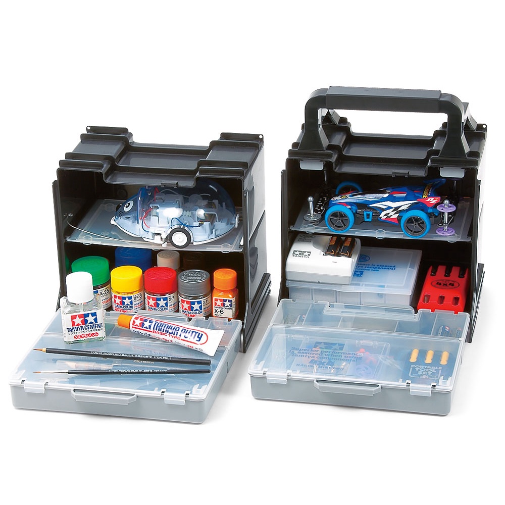 (Pre-order 221122) TAMIYA 15424 Jr Mini 4Wd Portable Pit กล่องใส่ของ ...